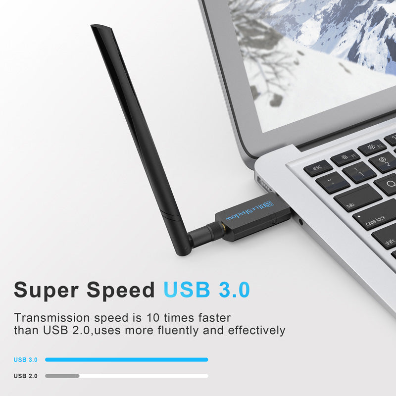 Blueshadow Wireless USB Wifi Adapter With Best Wifi Antenna